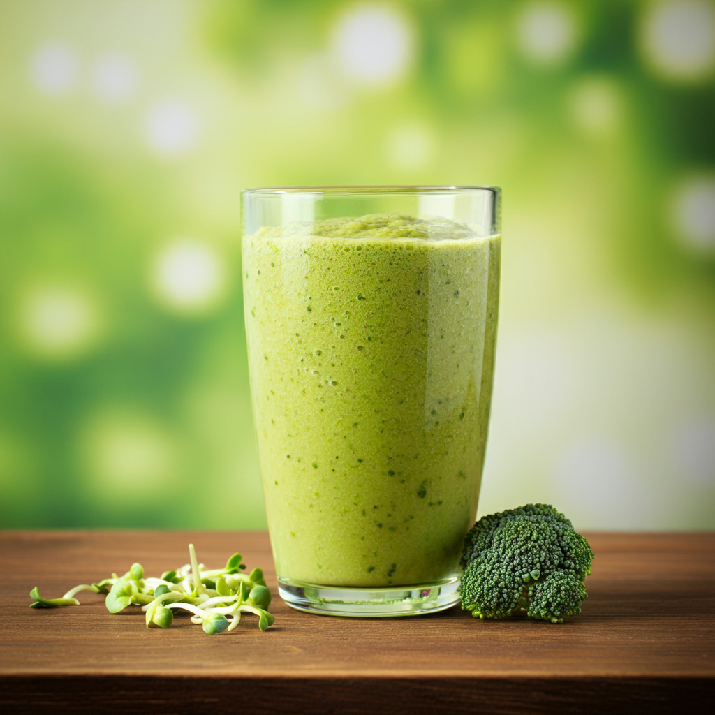 Energize Your Day with a Broccoli Sprout Recovery Smoothie - The ...